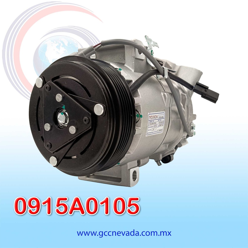 COMPRESOR NISSAN SENTRA AÑO 13-17 / TSURU 14-15 / RENAULT KARDIAN AÑO ...