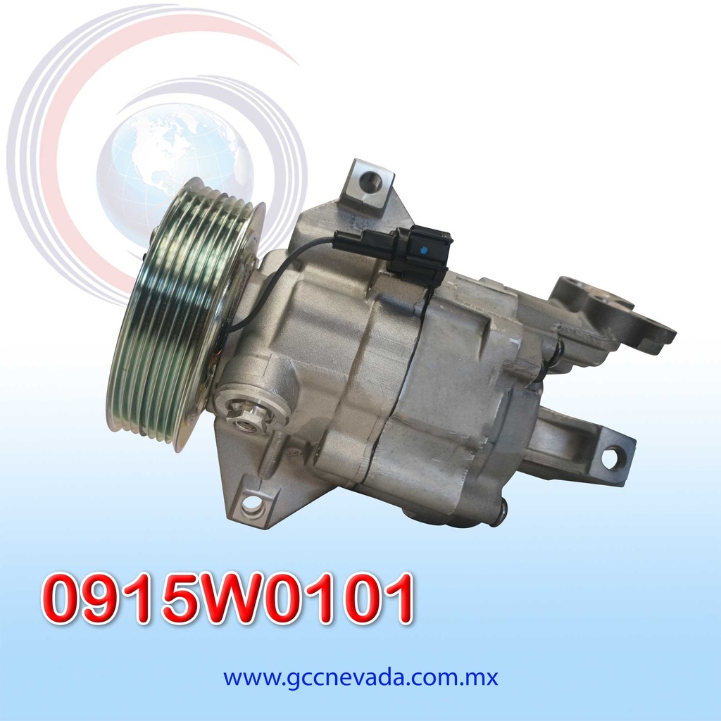 COMPRESOR NISSAN TIIDA AÑO 07/15 / VERSA 07/11 T/P 7PK 114MM 12V 10S11C NEVADA ASIA | GCC NEVADA